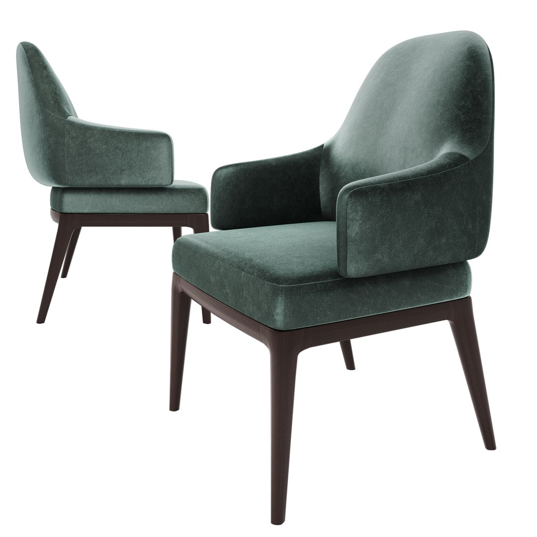 Chair Enfold Dining Model - TurboSquid 1659887