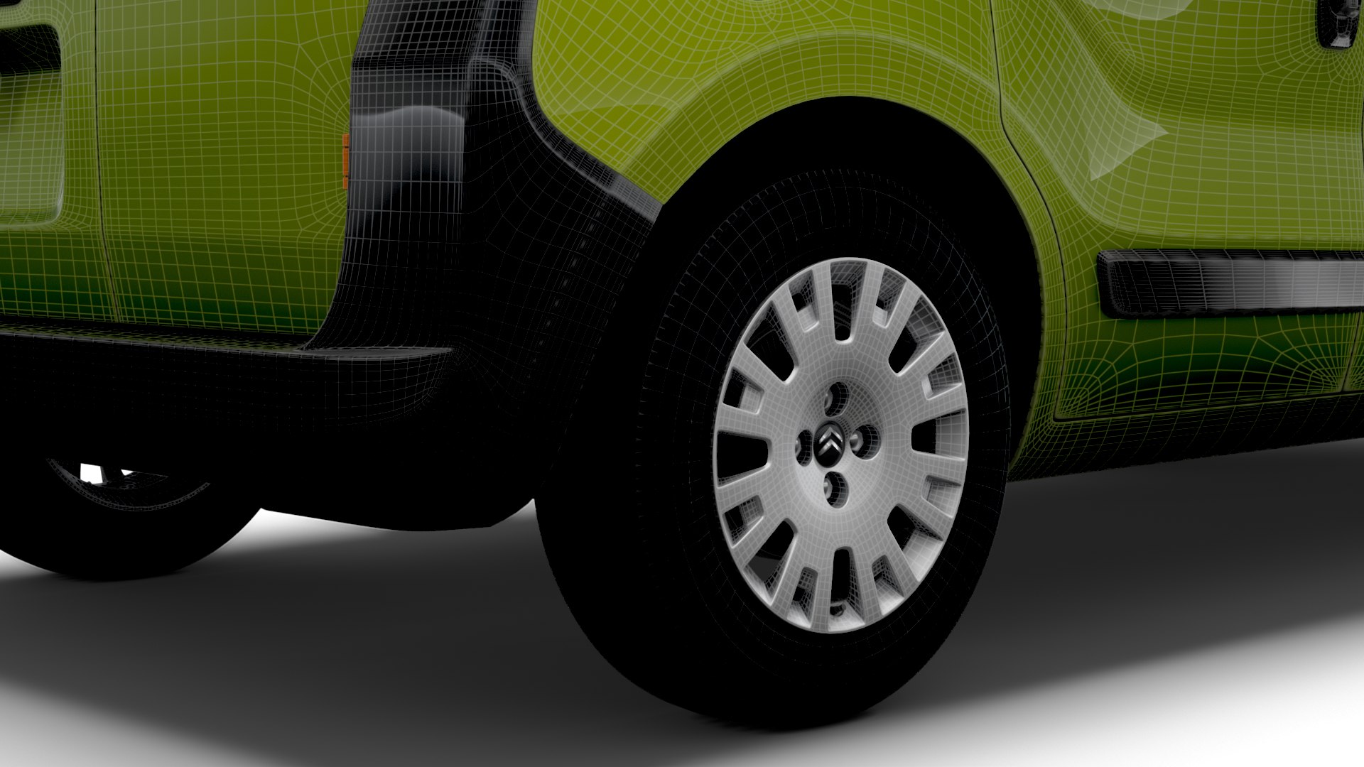 Citroen Nemo 2017 3D model - TurboSquid 2031740