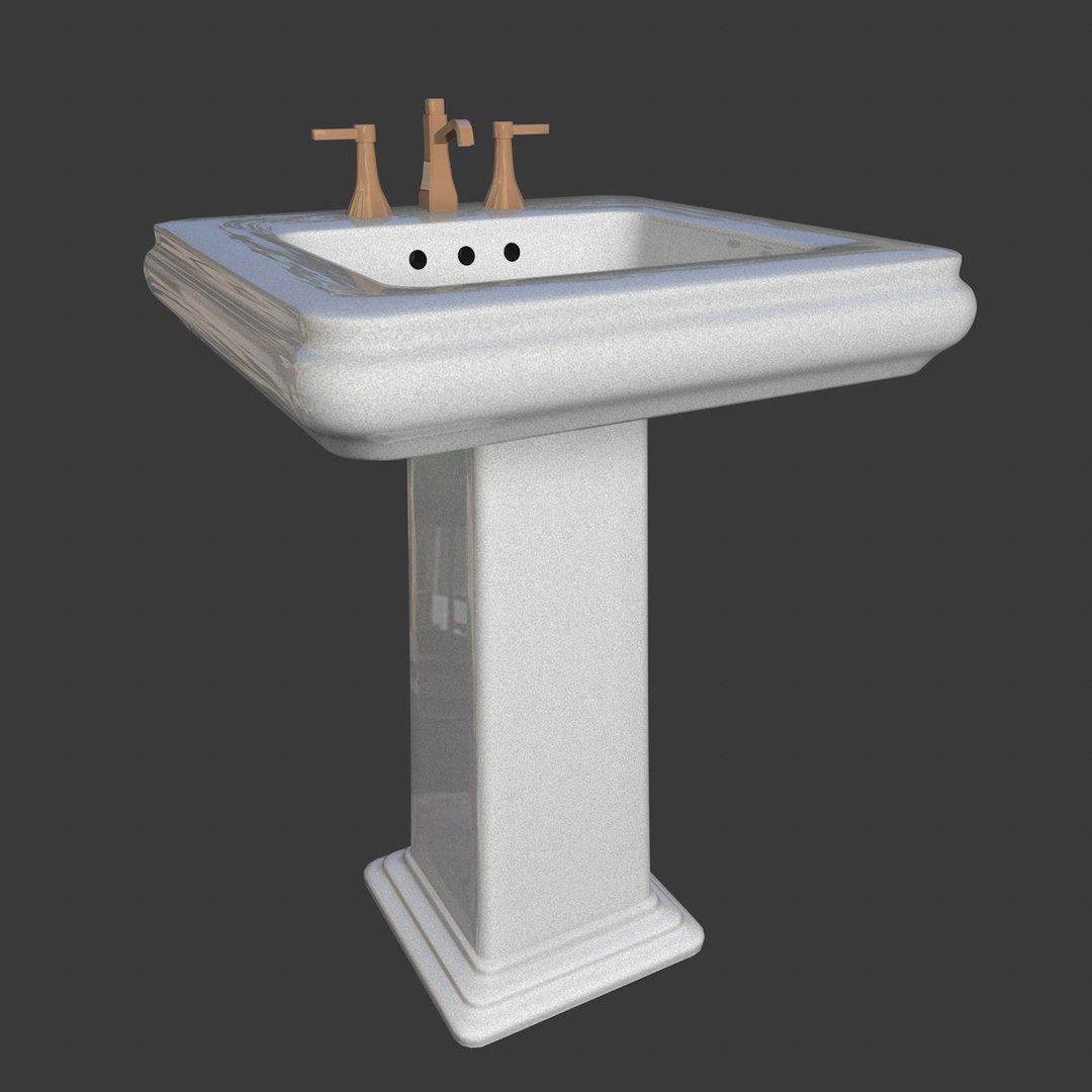 Washbasin Wash Basin 3d Model