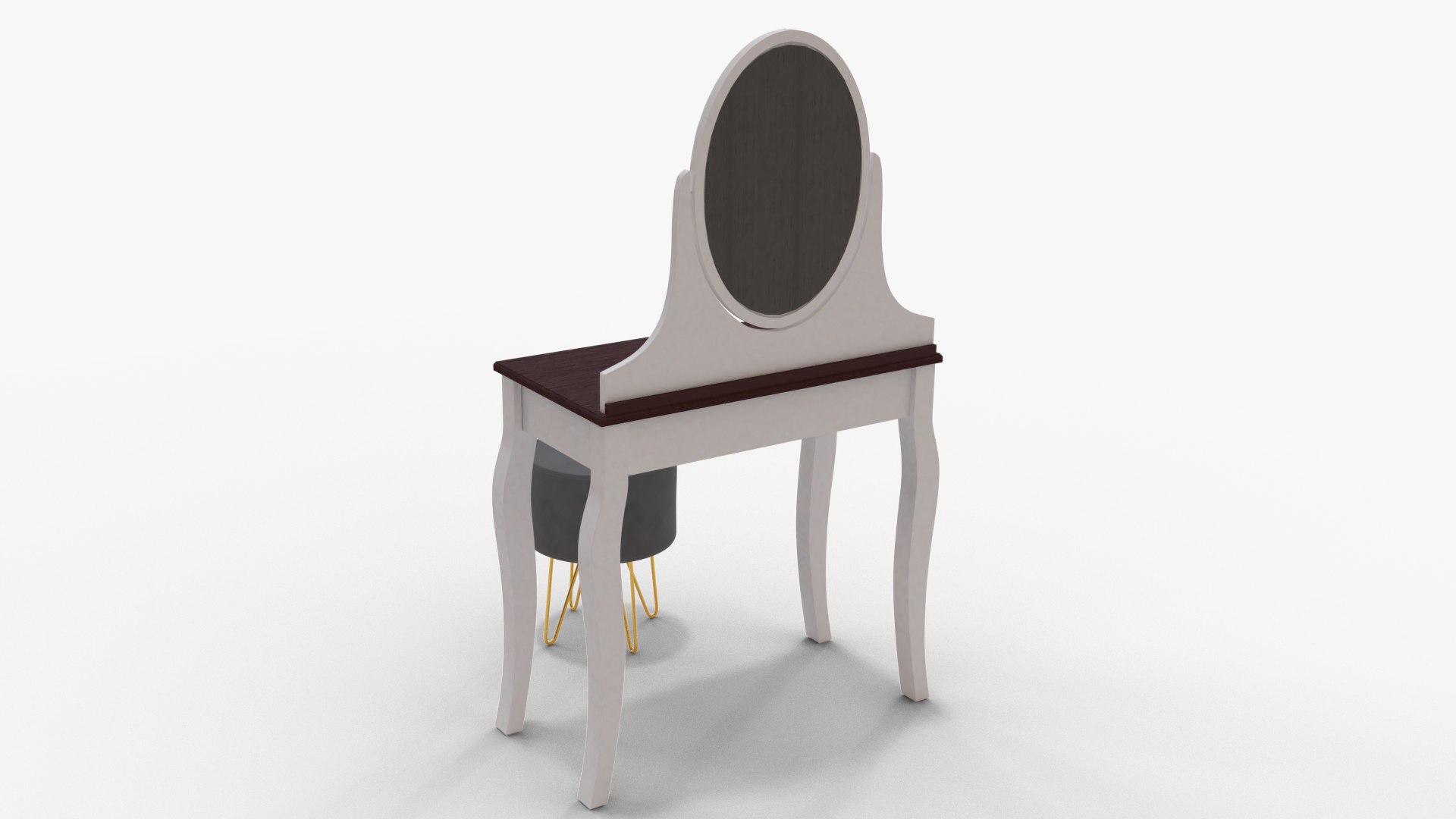 Dressing Table Model - TurboSquid 1646337