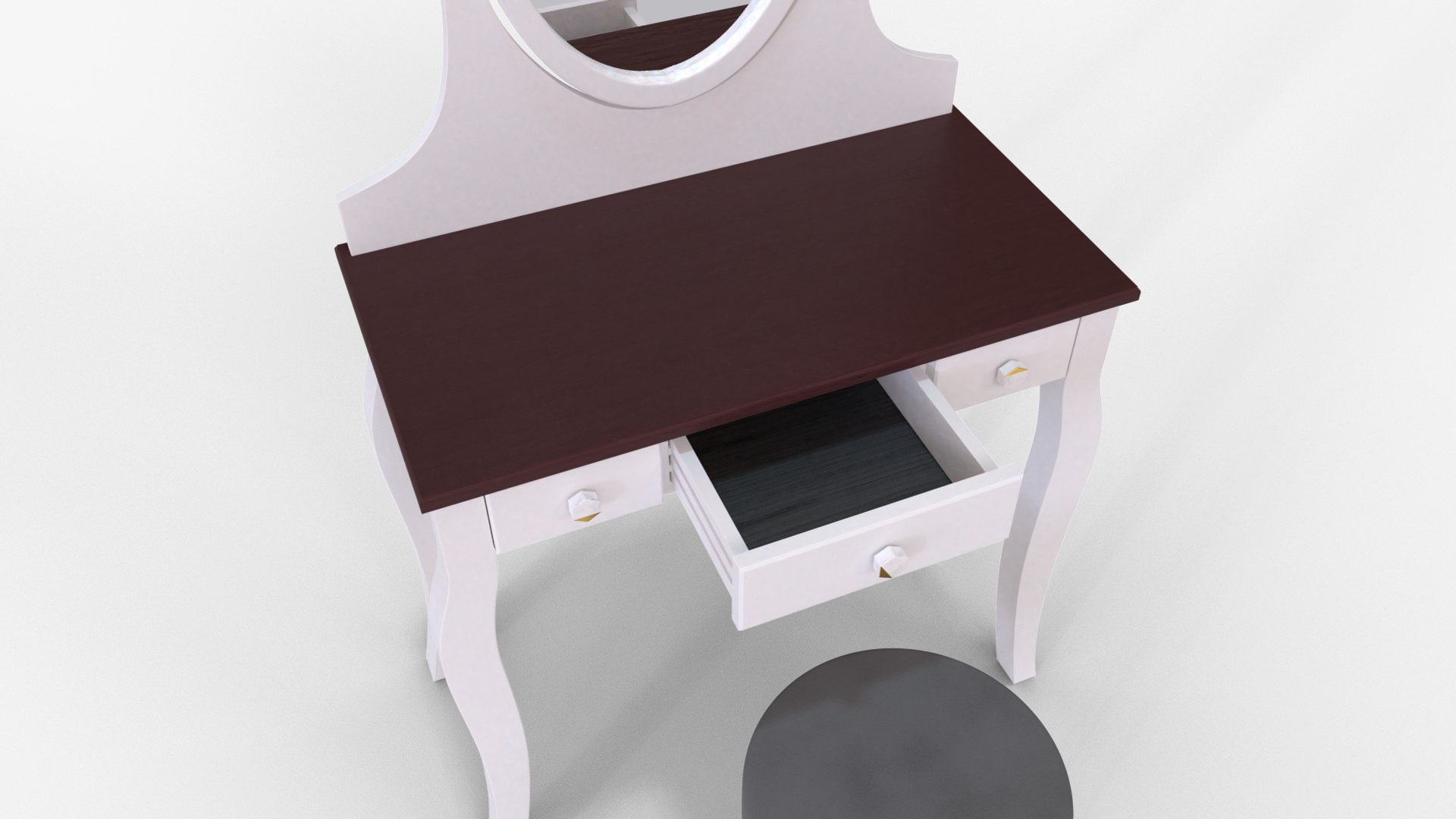 Dressing Table Model - TurboSquid 1646337