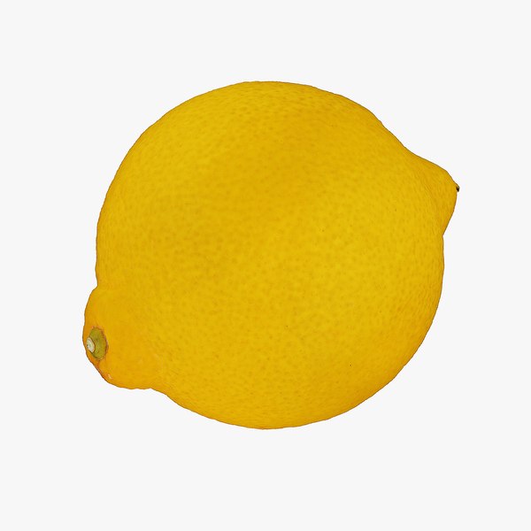 3D LEMON CROSS POLARIZED 3D SCAN FRUIT LOW HIGH POLY 3D MODEL 16k 8k ...