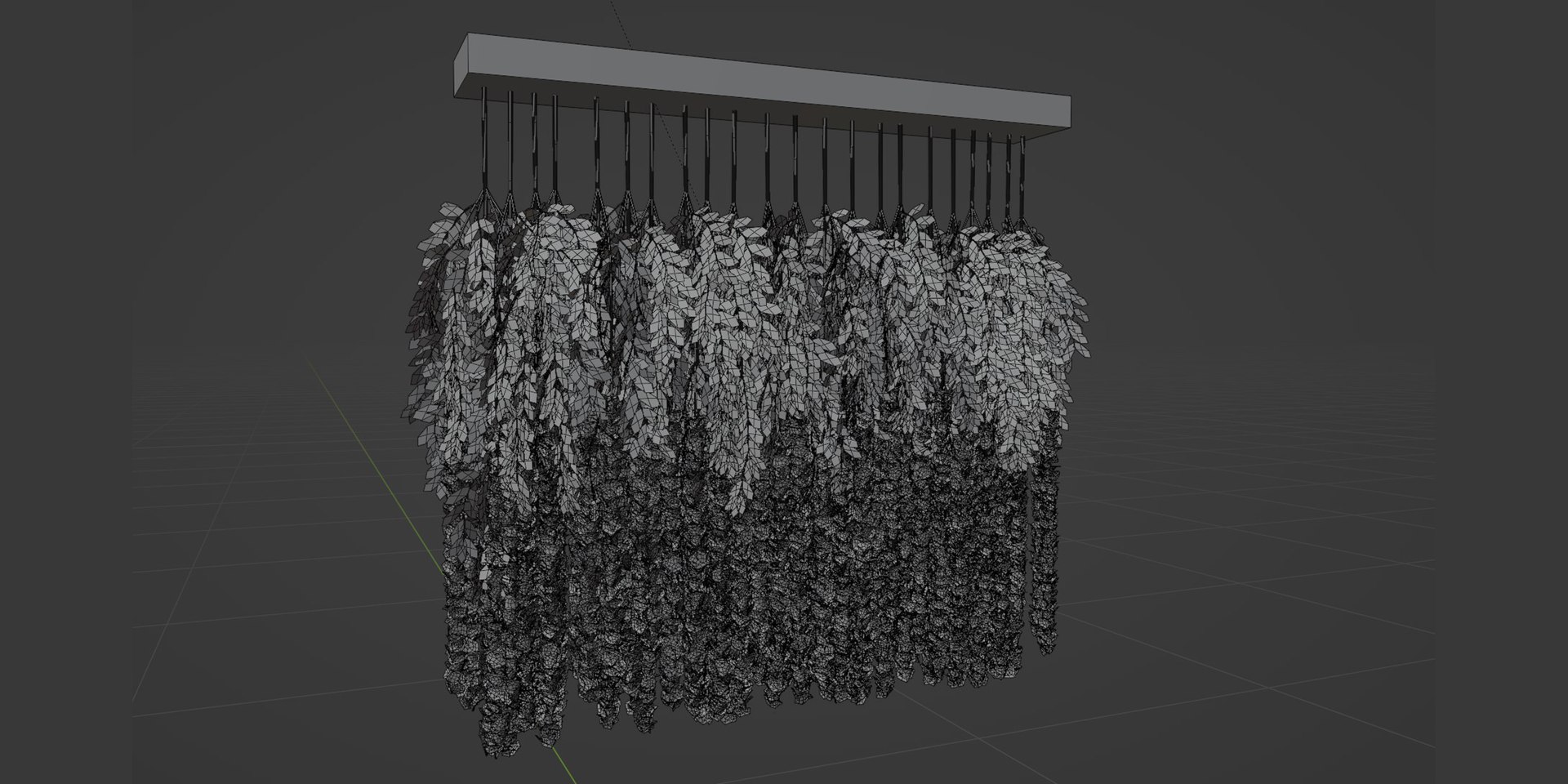 Artificial Hanging Flowers Vol 84-Blender 3D Model - TurboSquid 2127414