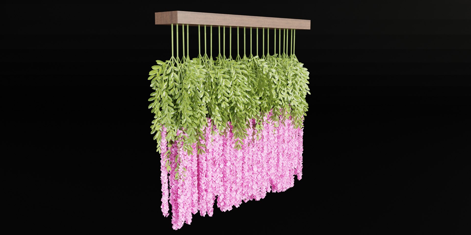 Artificial Hanging Flowers Vol 84-Blender 3D Model - TurboSquid 2127414