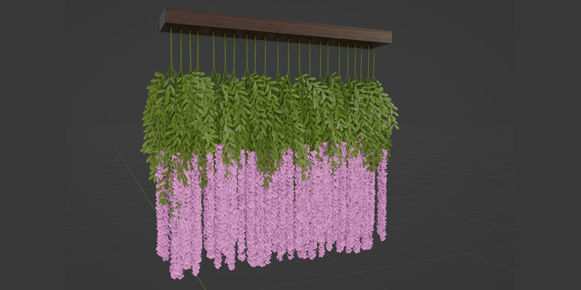Artificial Hanging Flowers Vol 84-Blender 3D Model - TurboSquid 2127414