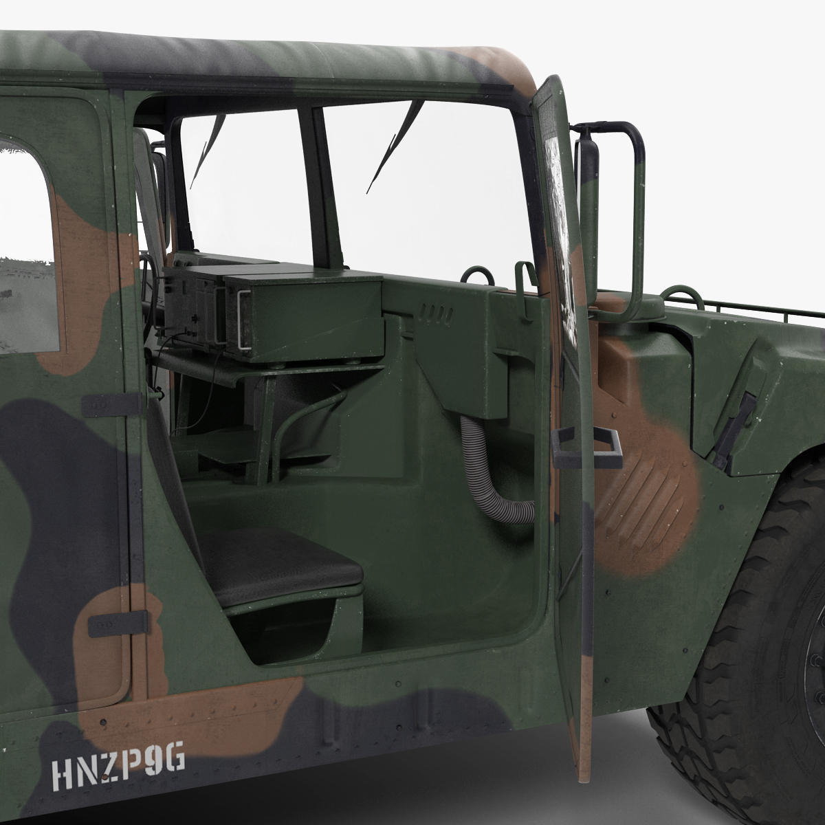 3d troop carrier hmmwv m1035 model