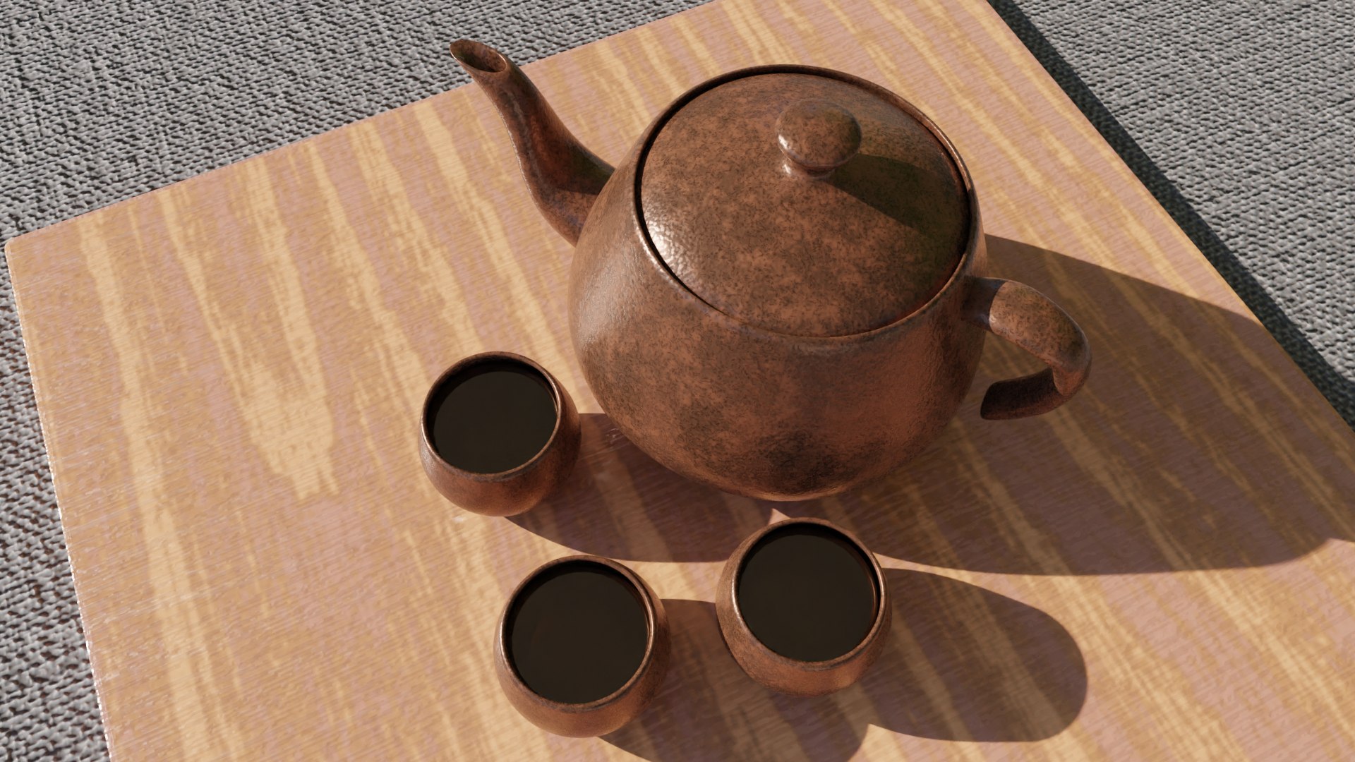 Old Tea Pot 3D - TurboSquid 2001574