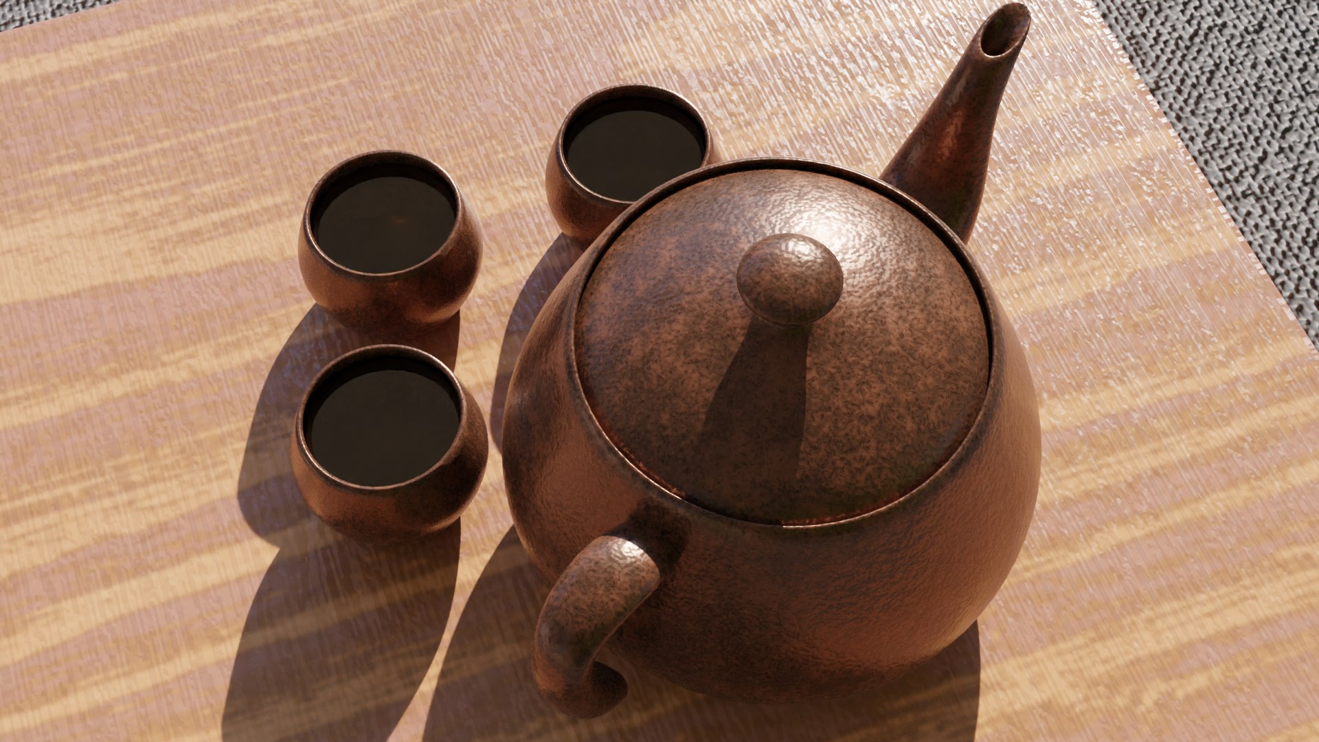 Old Tea Pot 3D - TurboSquid 2001574