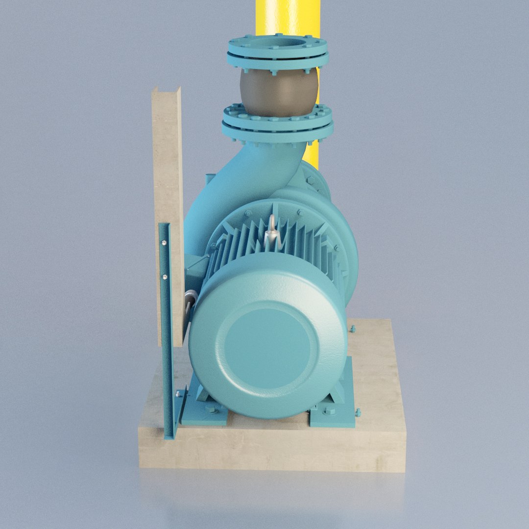 Water Pump 3D Model - TurboSquid 1391780