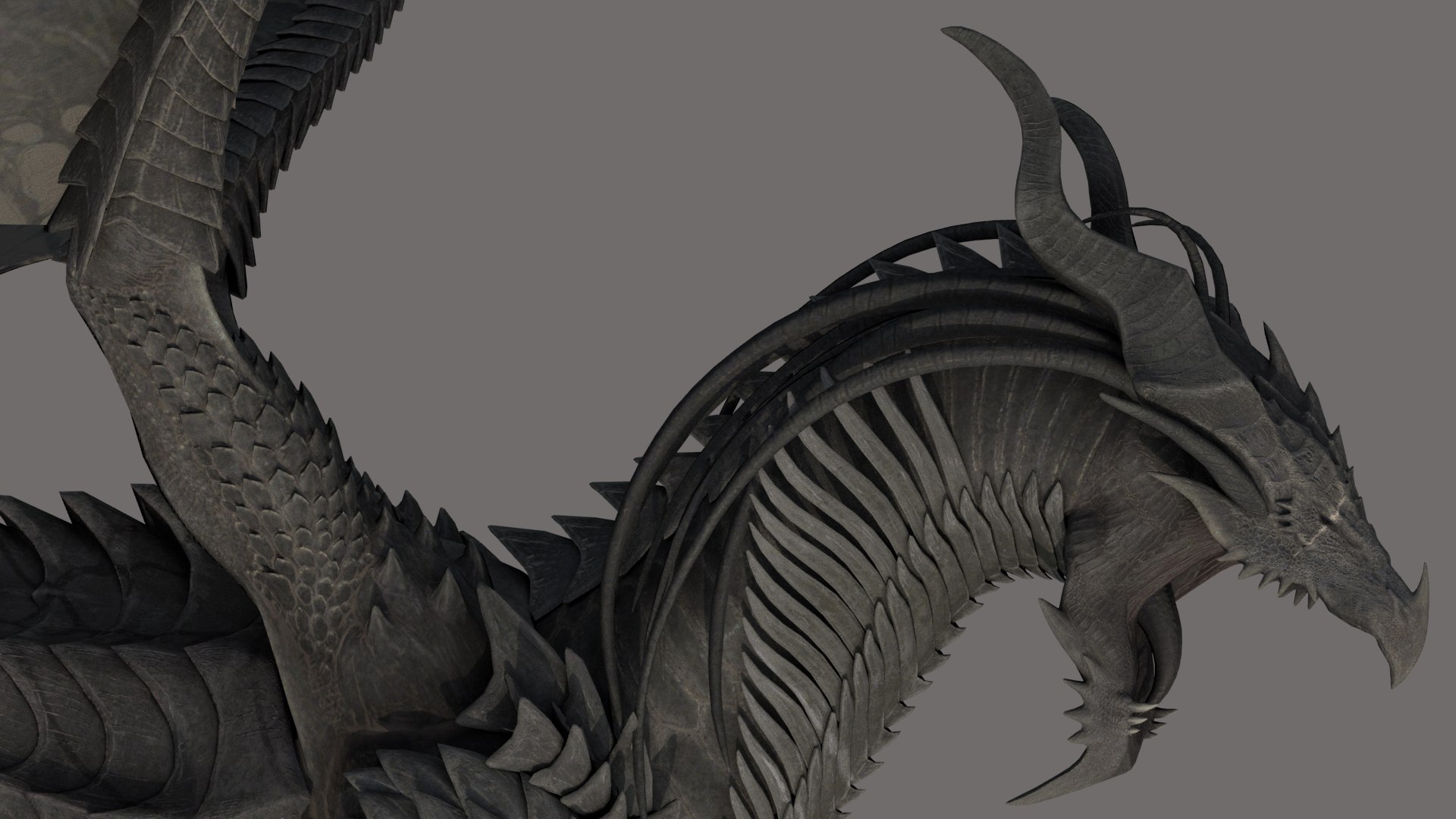 3D Dragon Rigged Model - TurboSquid 2088844