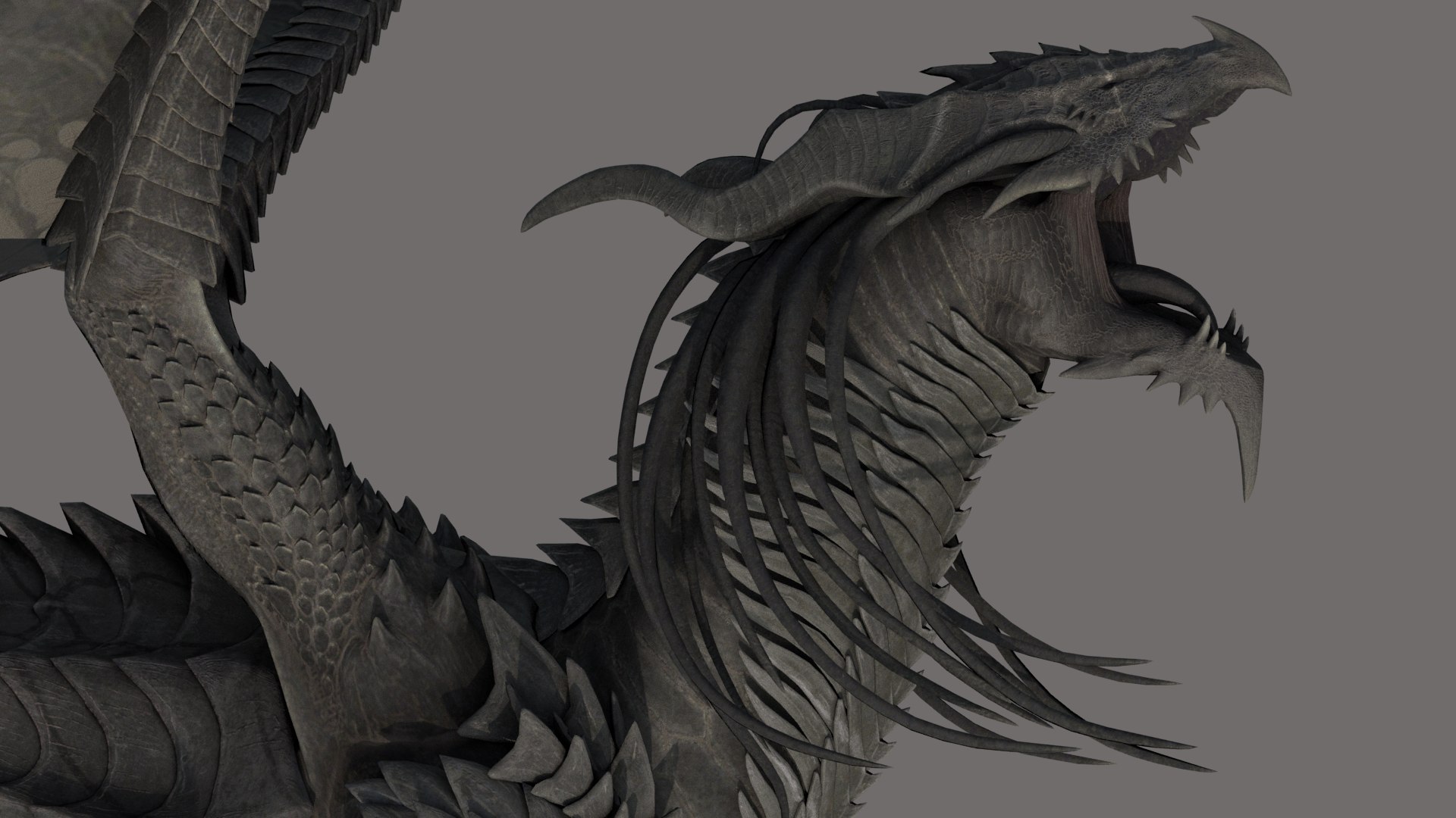 3D Dragon Rigged Model - TurboSquid 2088844