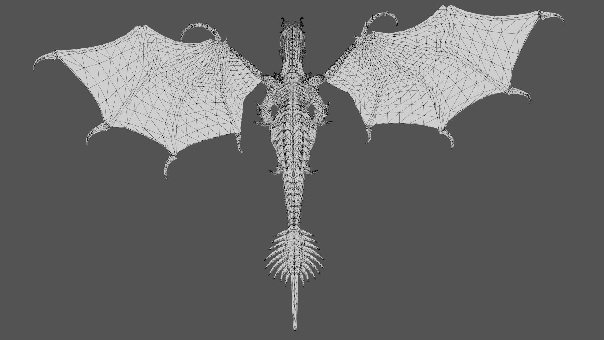 3D Dragon Rigged Model - TurboSquid 2088844