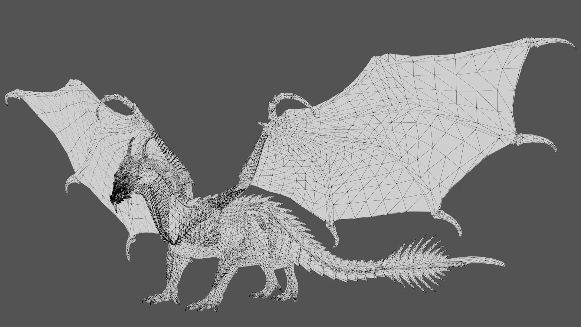 3D Dragon Rigged Model - TurboSquid 2088844