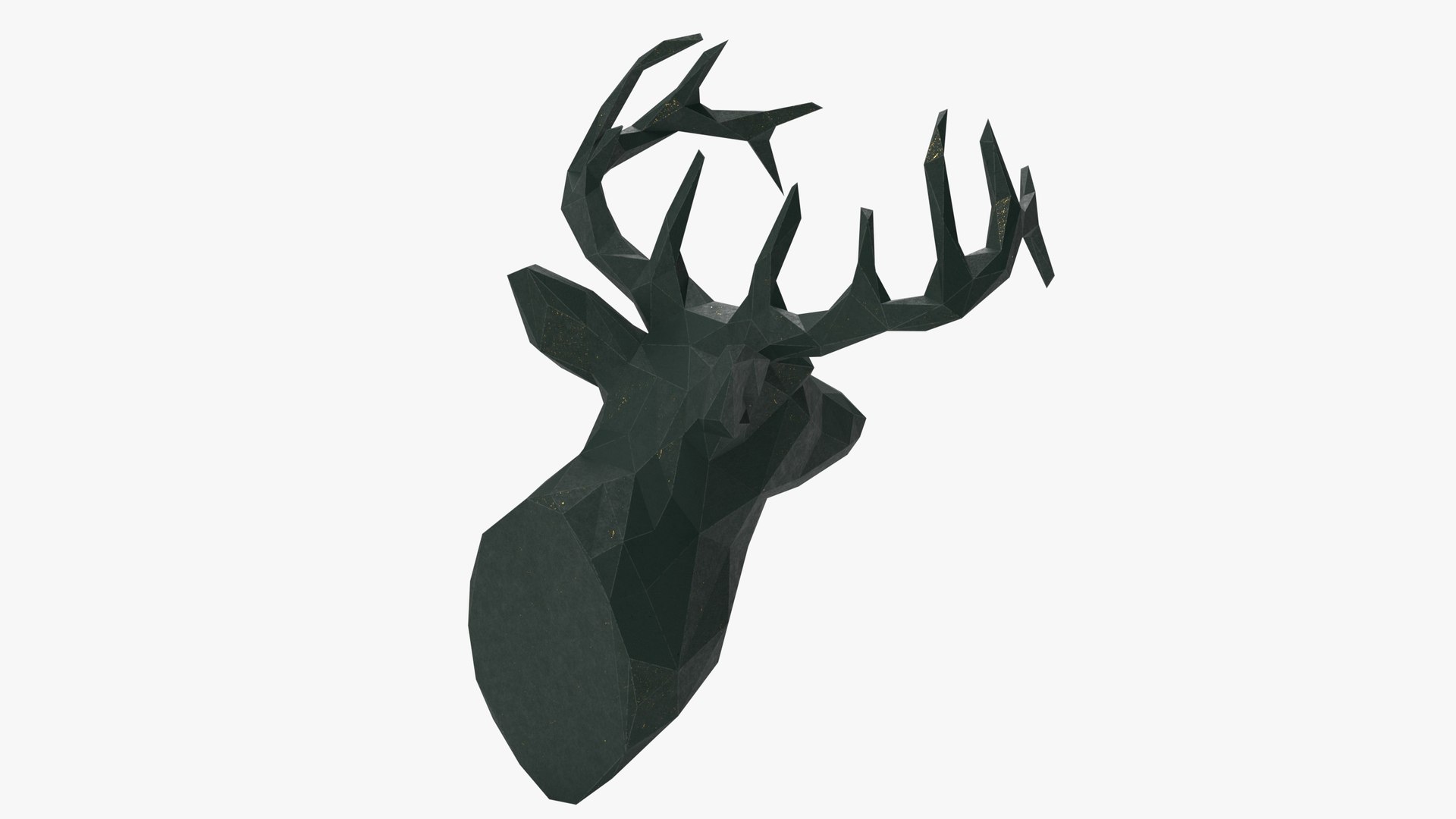 3D Stag Head - TurboSquid 1699865