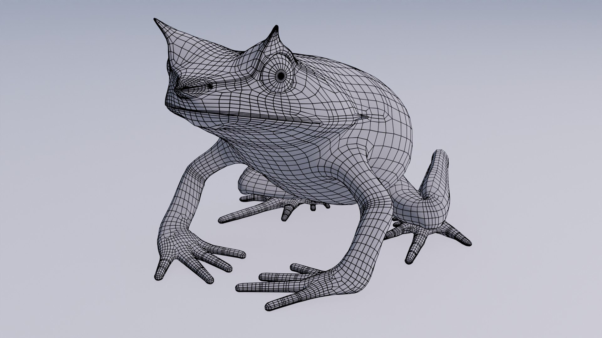 3D Malayan Horned Frog - Rigged Model - TurboSquid 2031808