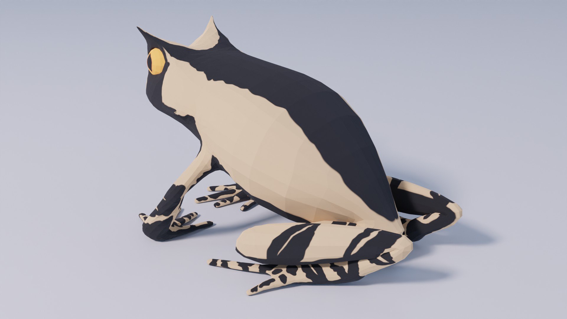 3D Malayan Horned Frog - Rigged Model - TurboSquid 2031808