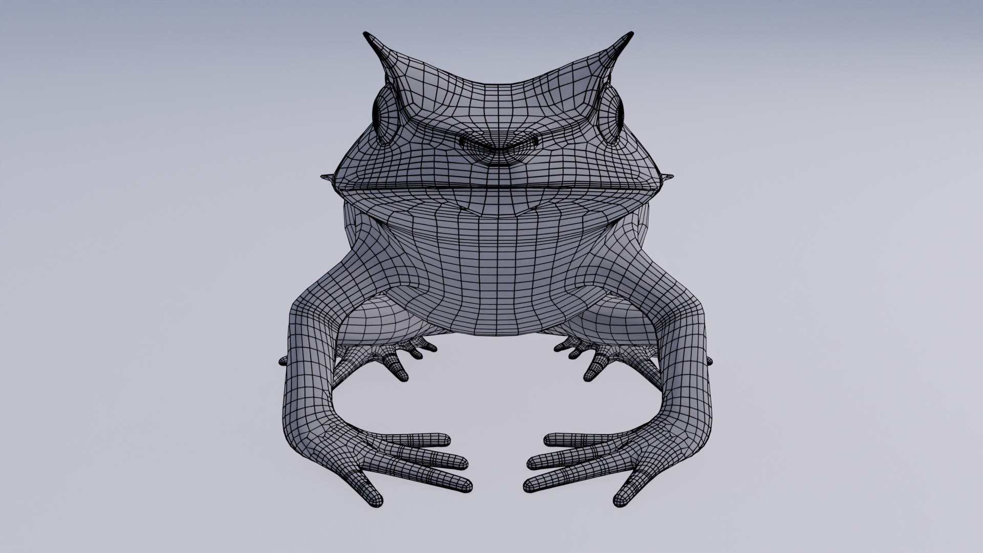 3D Malayan Horned Frog - Rigged Model - TurboSquid 2031808