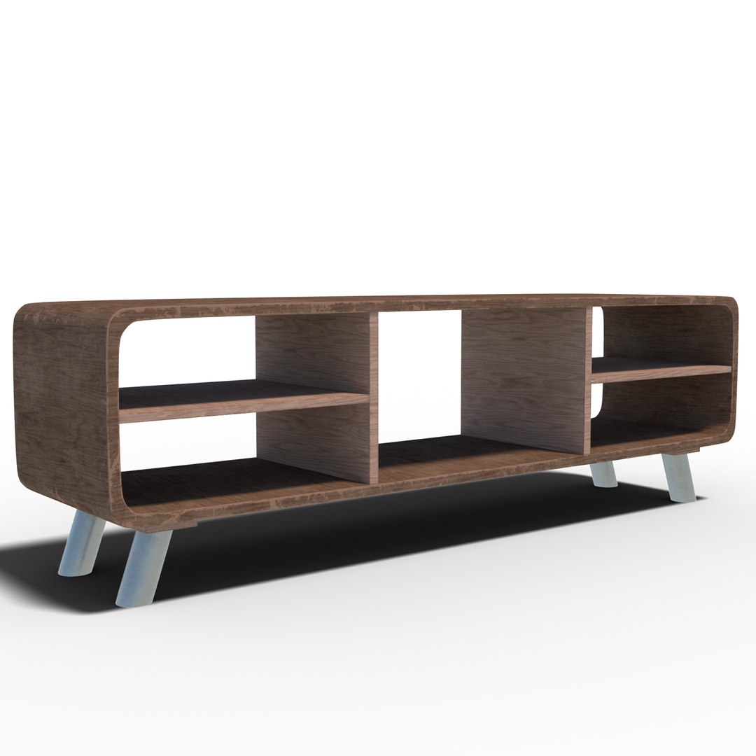 3D Tv Table - TurboSquid 2077465