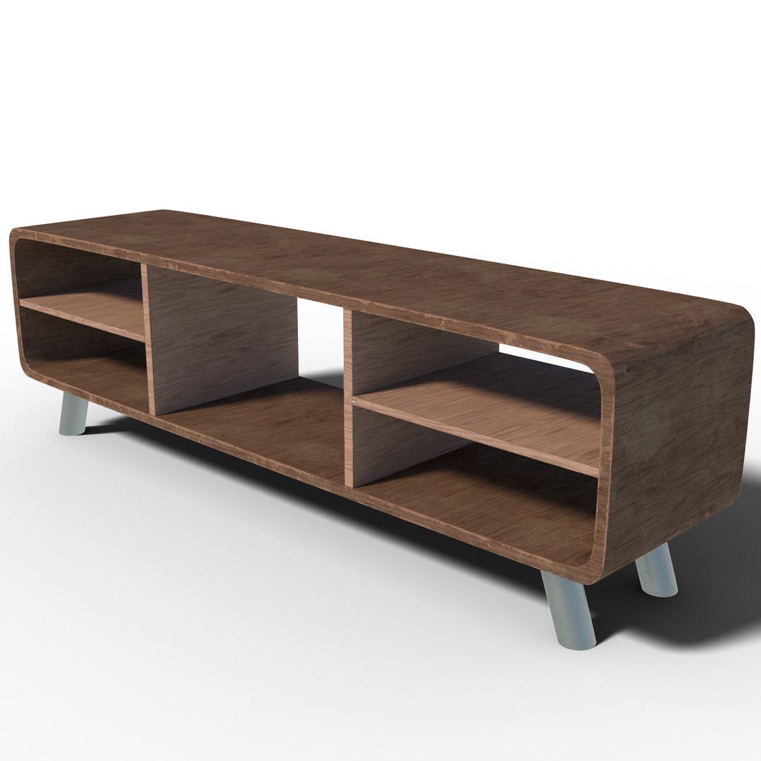 3D Tv Table - TurboSquid 2077465