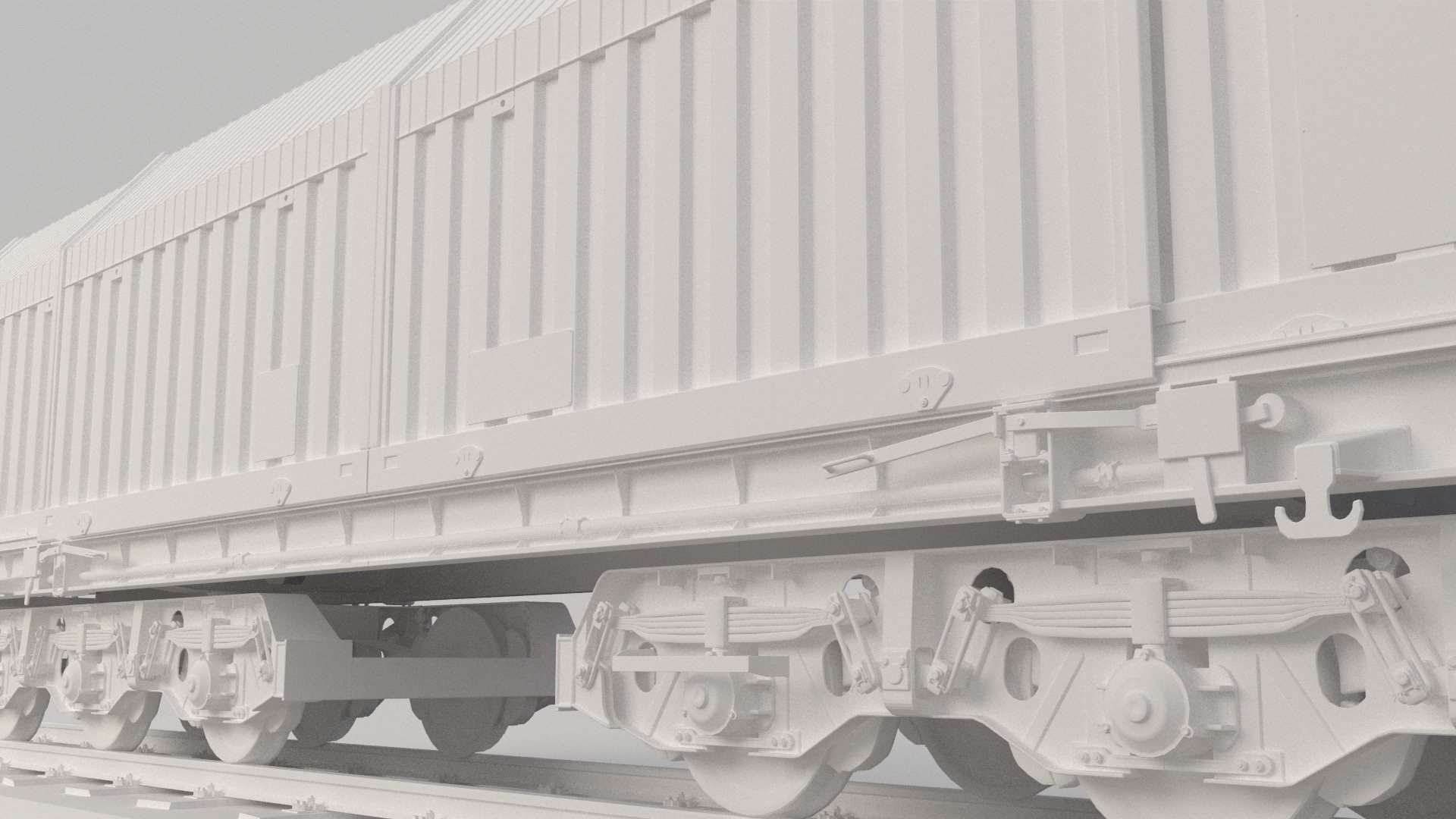 Container Train 3D Model - TurboSquid 1524137