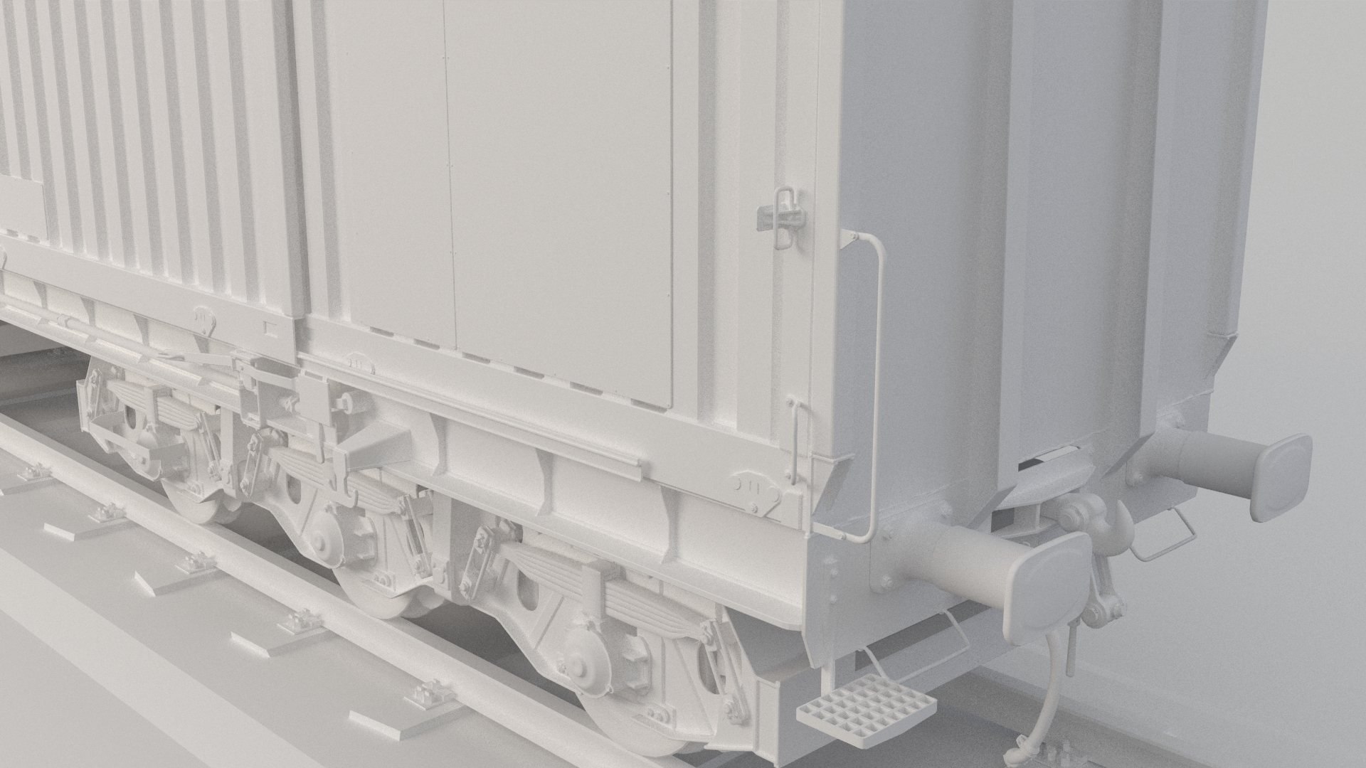 Container Train 3D Model - TurboSquid 1524137