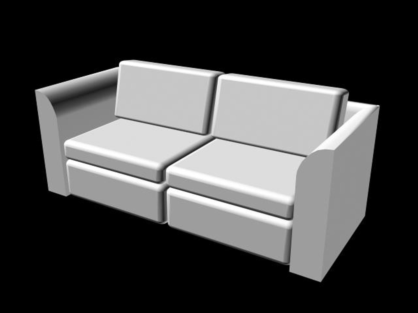 3d Couch Model