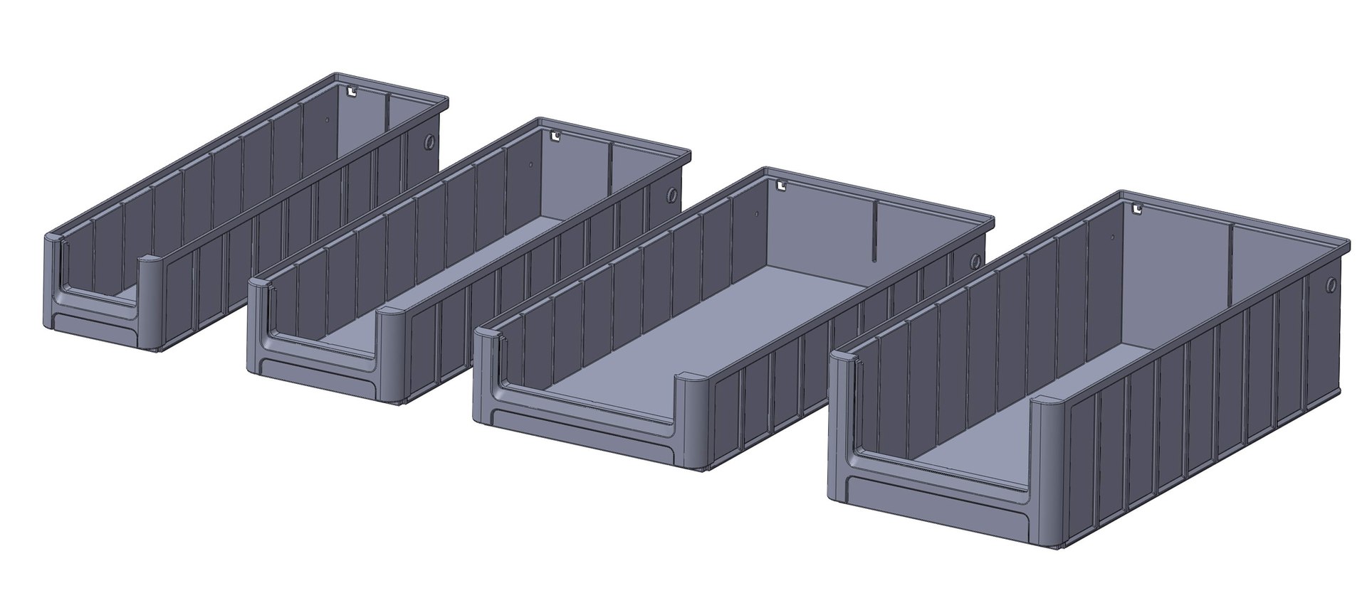 3d Model Of Solidworks - Flow Boxes