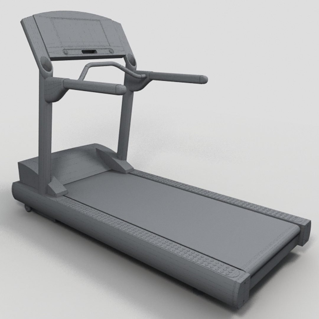 3d Model Treadmill Gym Equipment