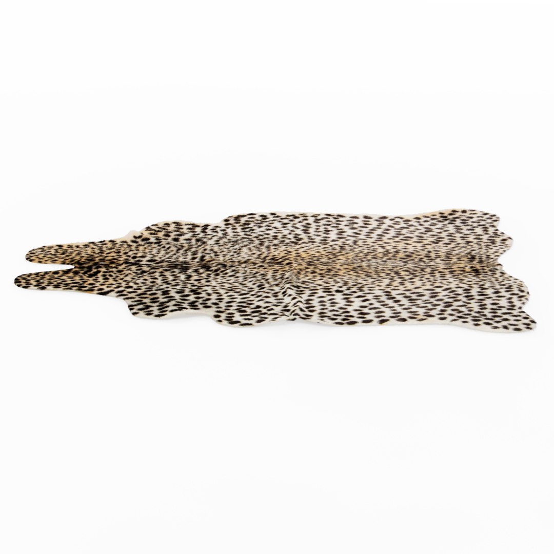 Rug fur gepard 3D model - TurboSquid 1549023