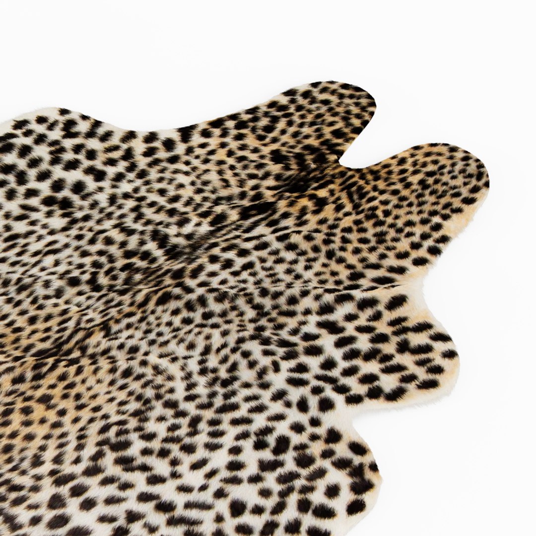 Rug fur gepard 3D model - TurboSquid 1549023
