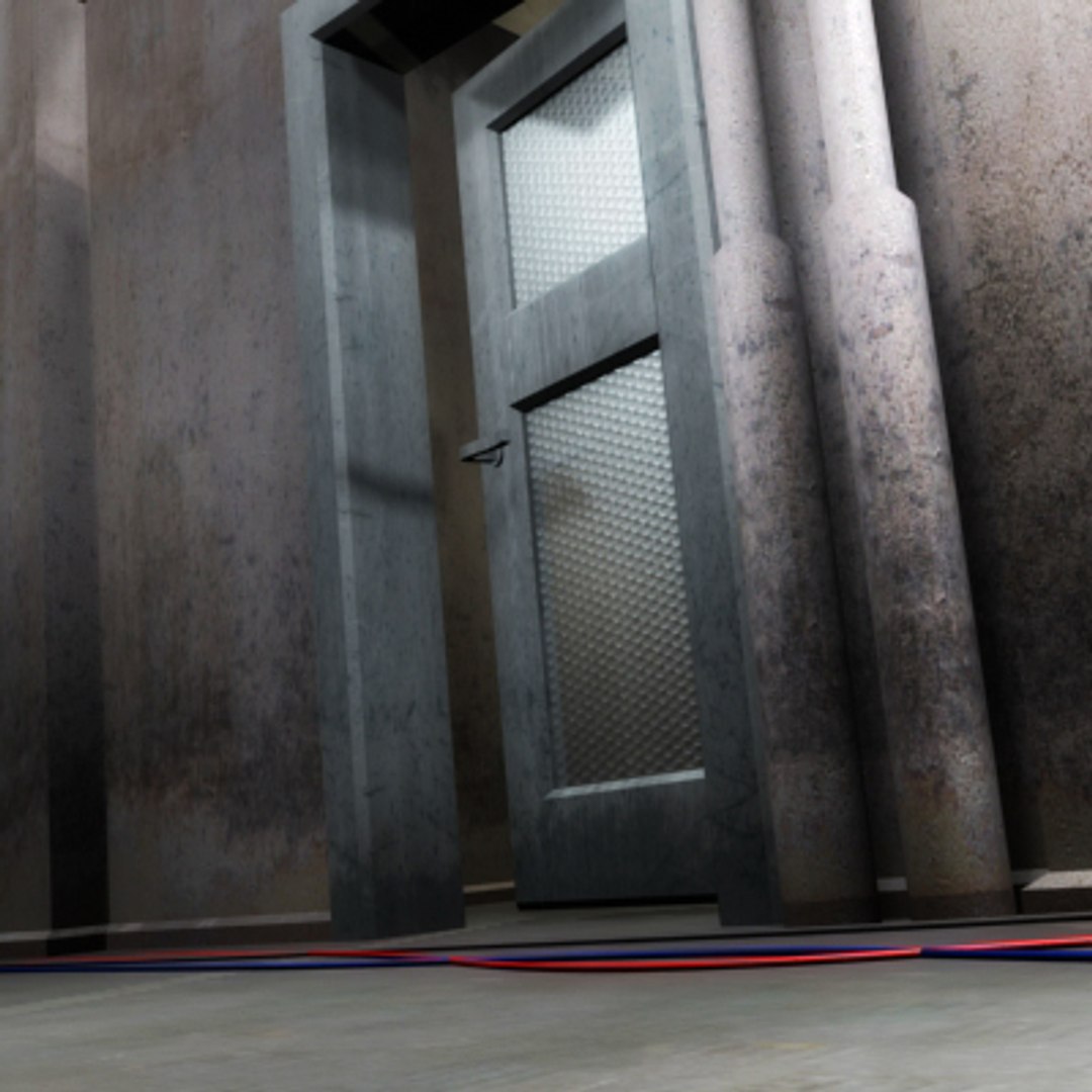 Freak Interior Doors 3d Model