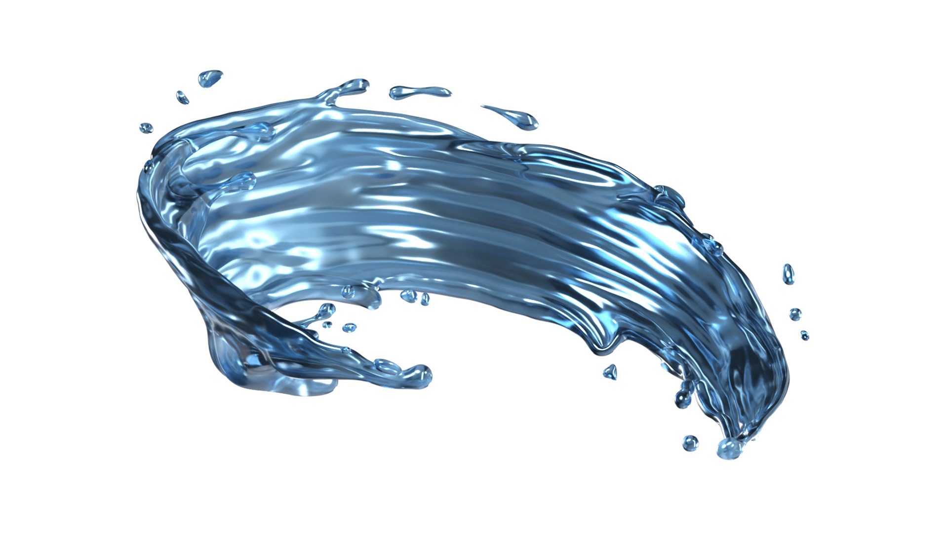 Splash Water 27 3D Model - TurboSquid 2177468