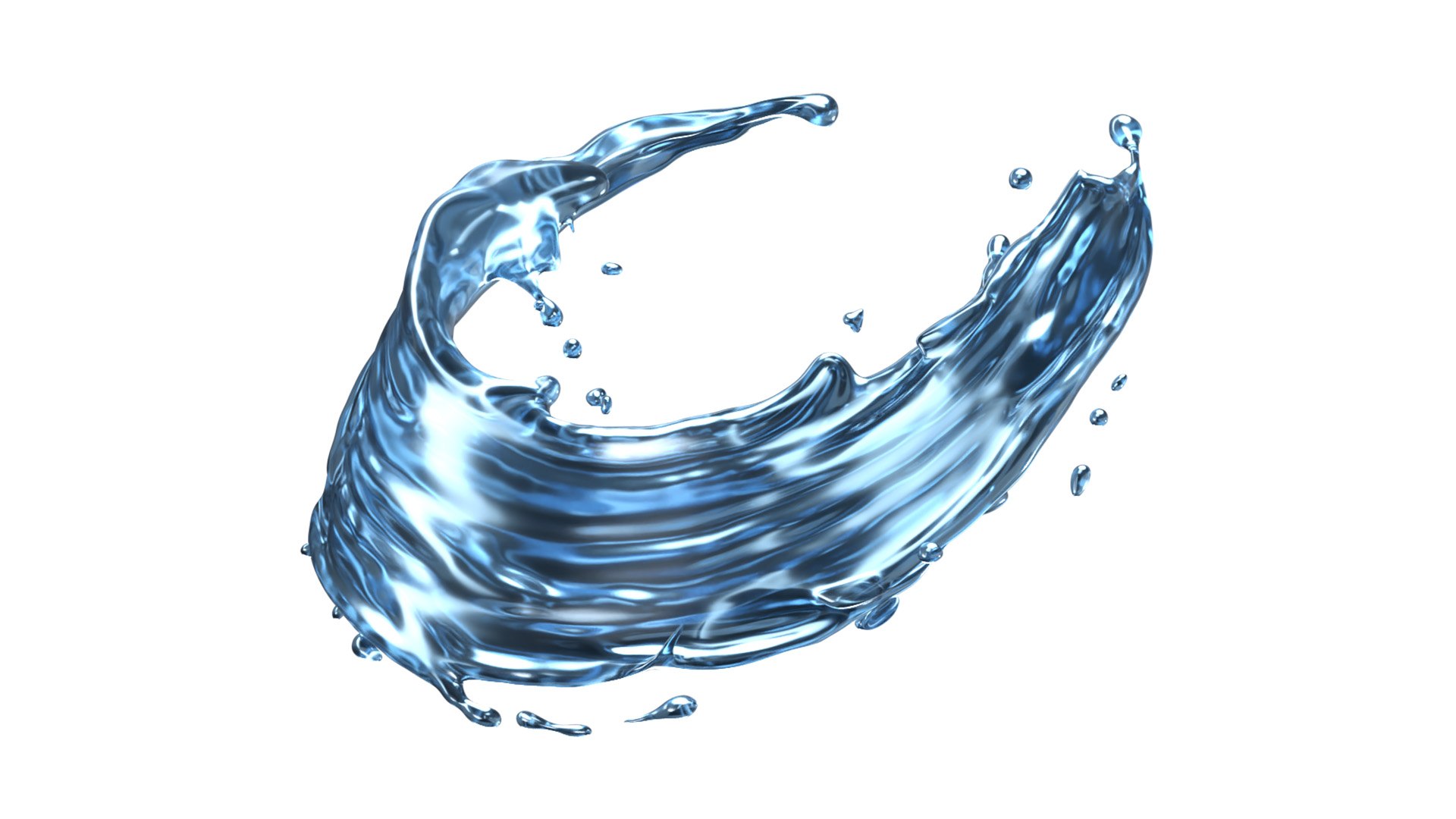 Splash Water 27 3D Model - TurboSquid 2177468