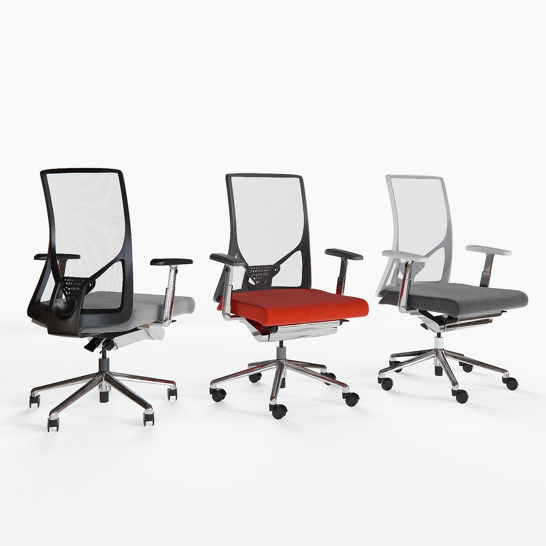 3D Izzy Wabi Office Chair - TurboSquid 1355538