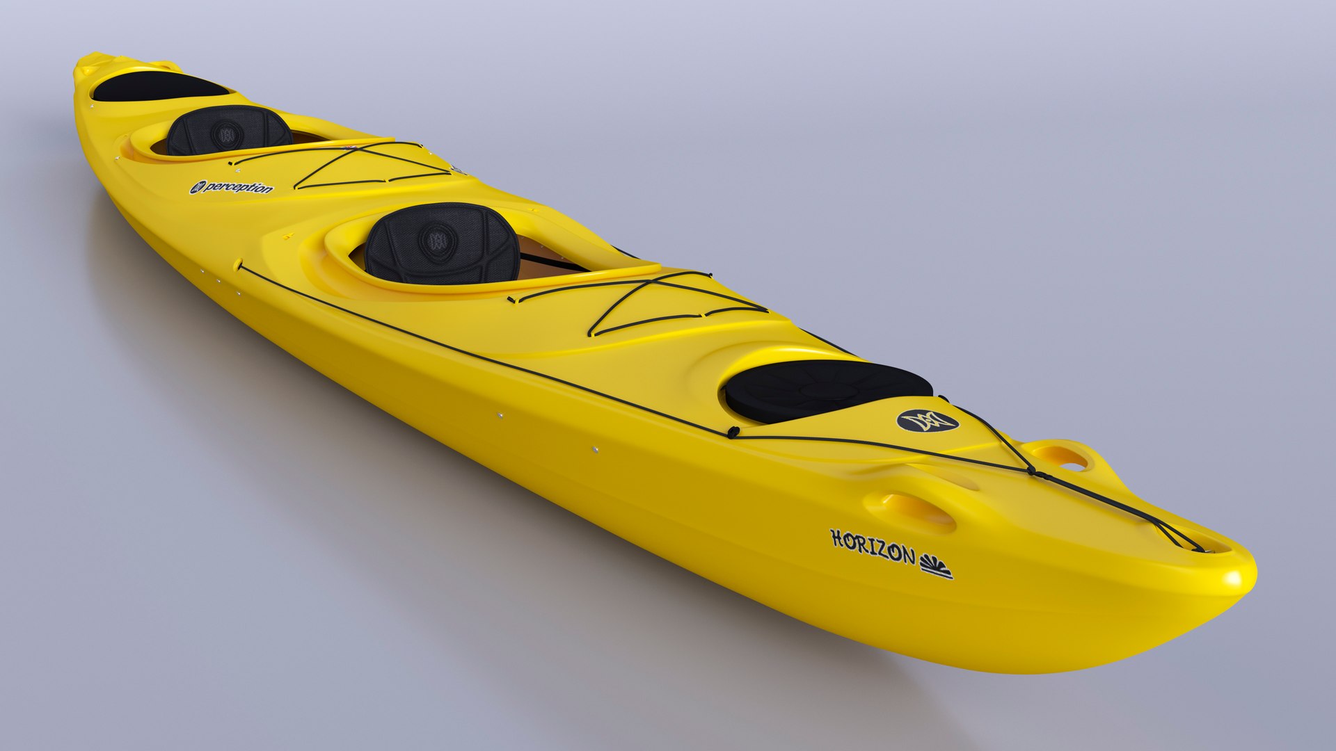 3D Double Sea Touring Kayak - TurboSquid 2169640