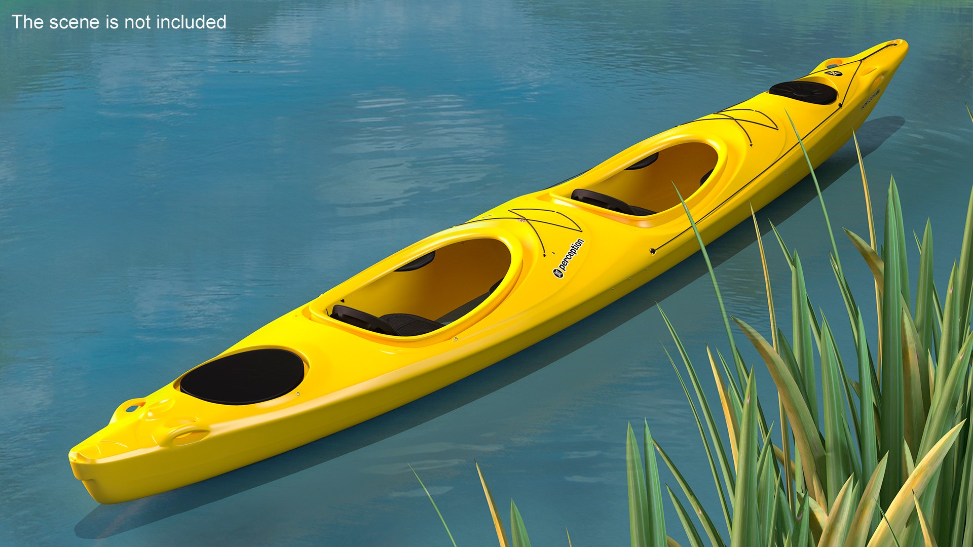 3D Double Sea Touring Kayak - TurboSquid 2169640