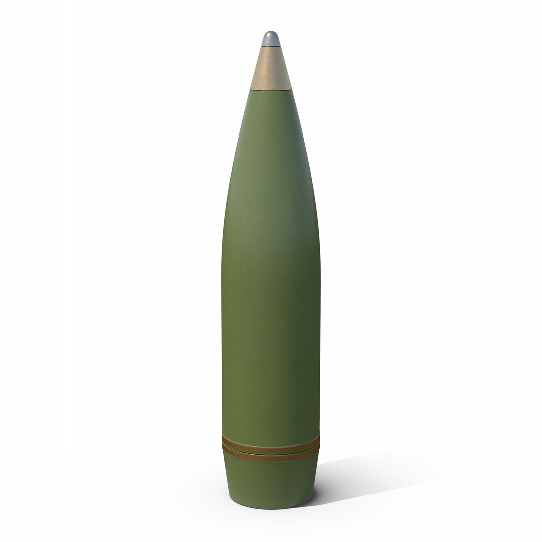 Artillery Shell 3D Model - TurboSquid 2291384