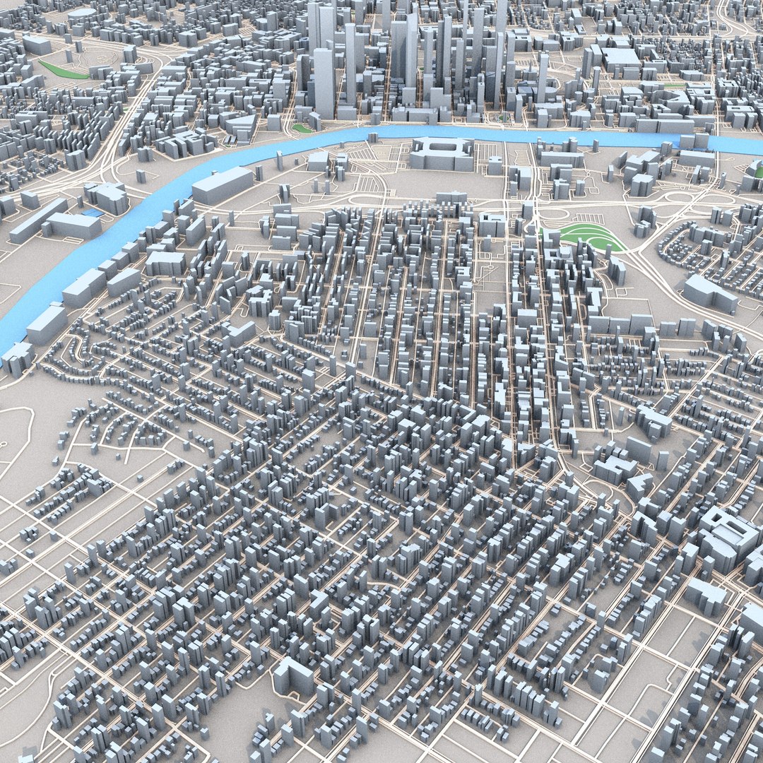 Nashville City Tennessee USA 3D Model - TurboSquid 2297713