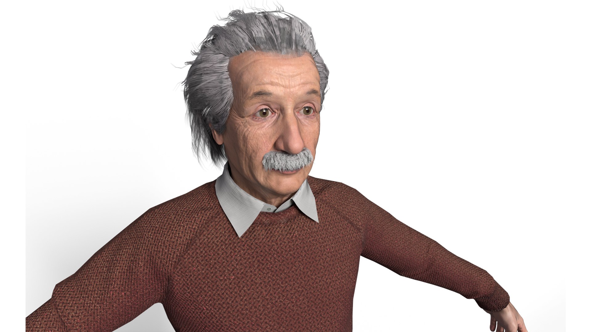 Einstein Model - TurboSquid 2148084