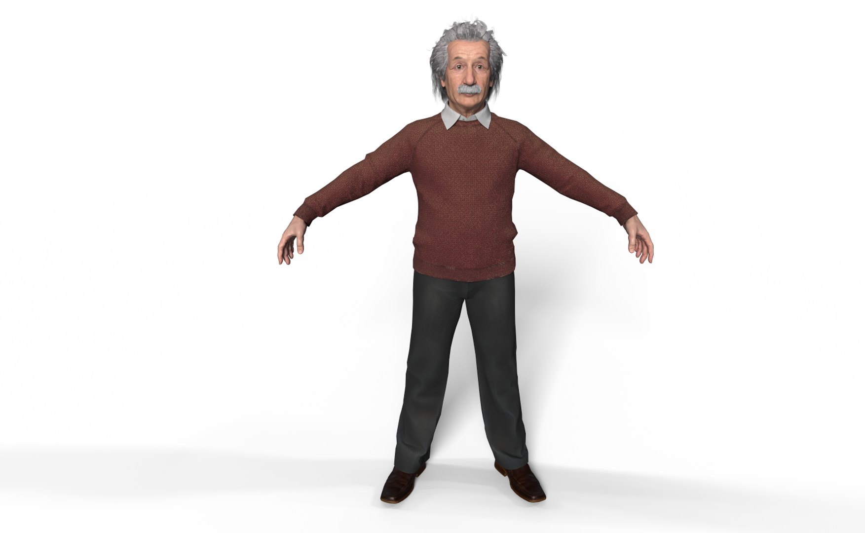 Einstein Model - TurboSquid 2148084