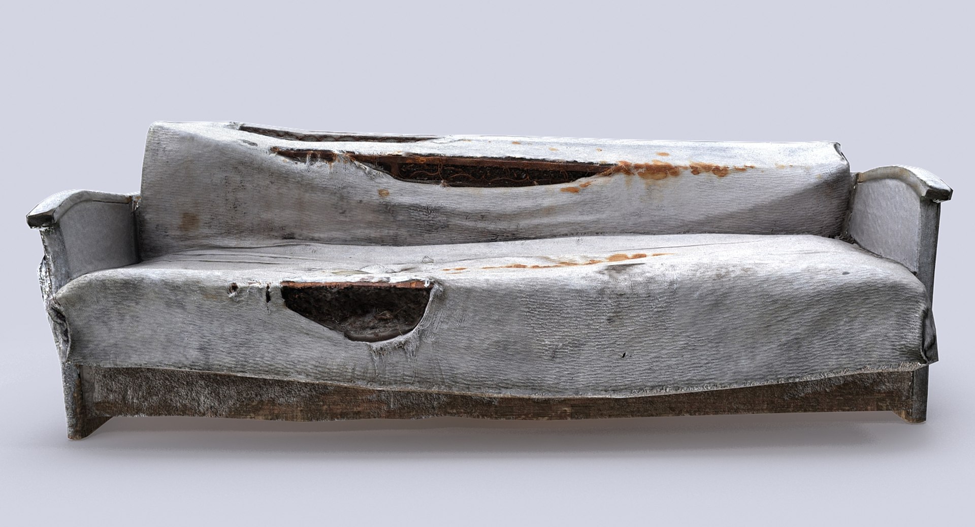 Old Sofa 3D - TurboSquid 1468951