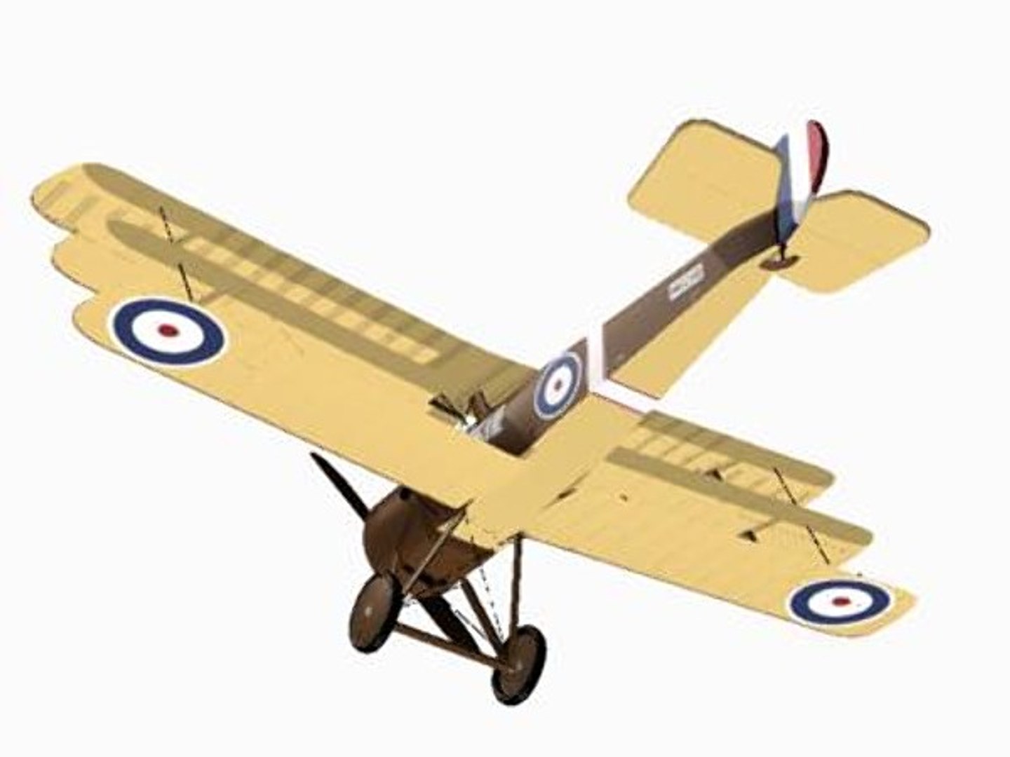 3d Sopwith Triplane Fighter Model