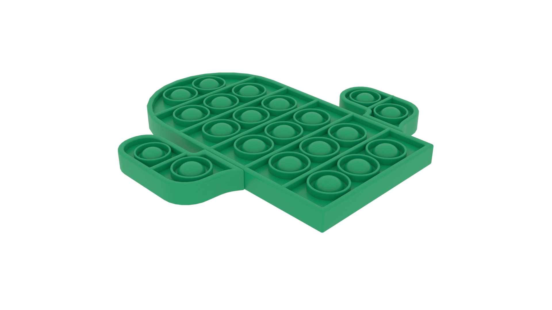 3D Model Cactus Pop It Fidget Toy - TurboSquid 1753633