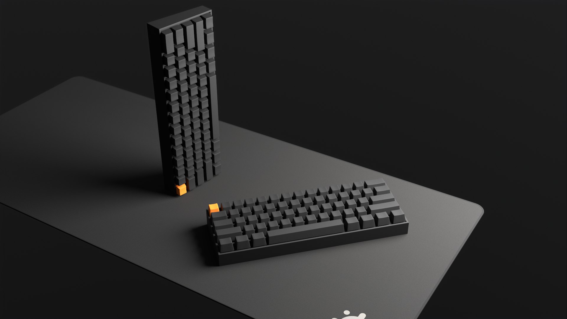 Free Basic Mechanical Keyboard 3D - TurboSquid 1811827