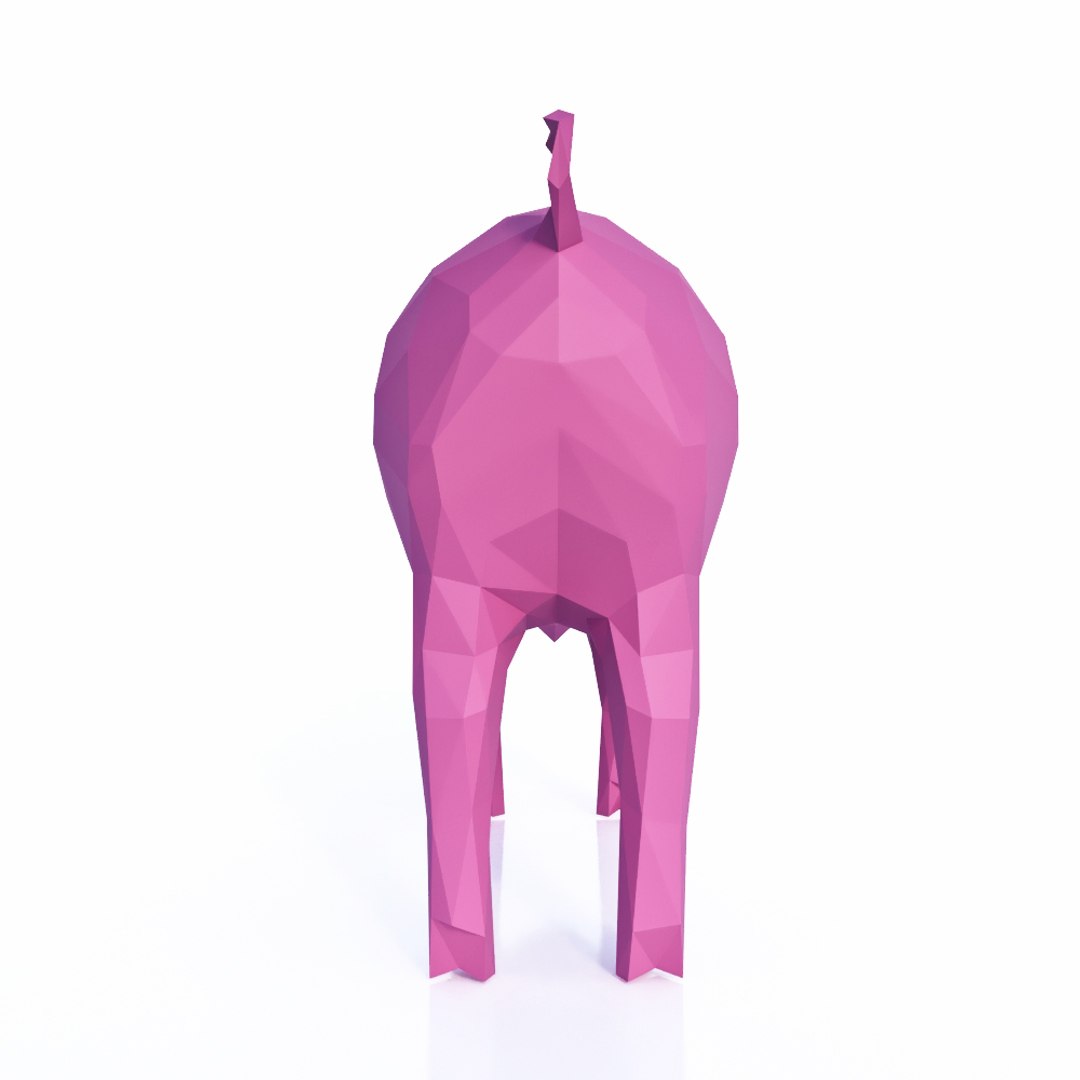 3D Pig V2 - TurboSquid 1284487