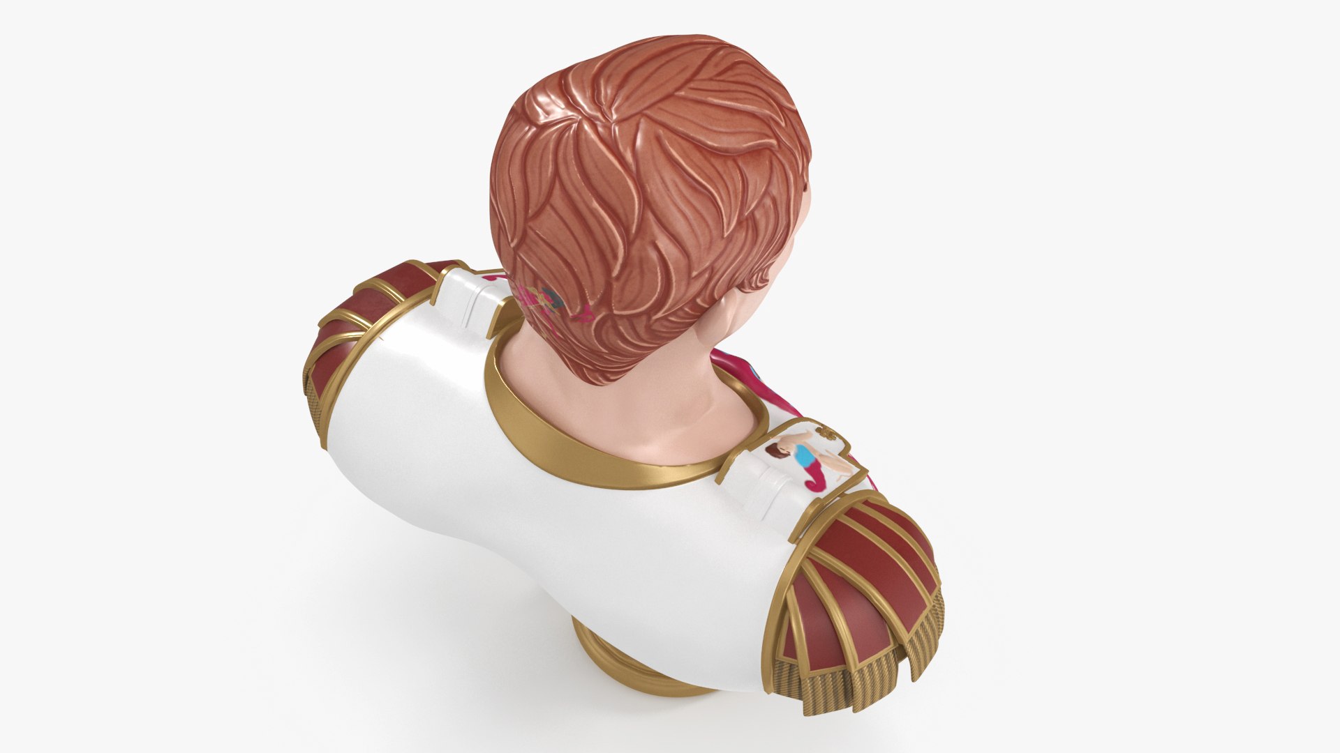 3D Model Roman Emperor Augustus Stylized Bust - TurboSquid 2086157