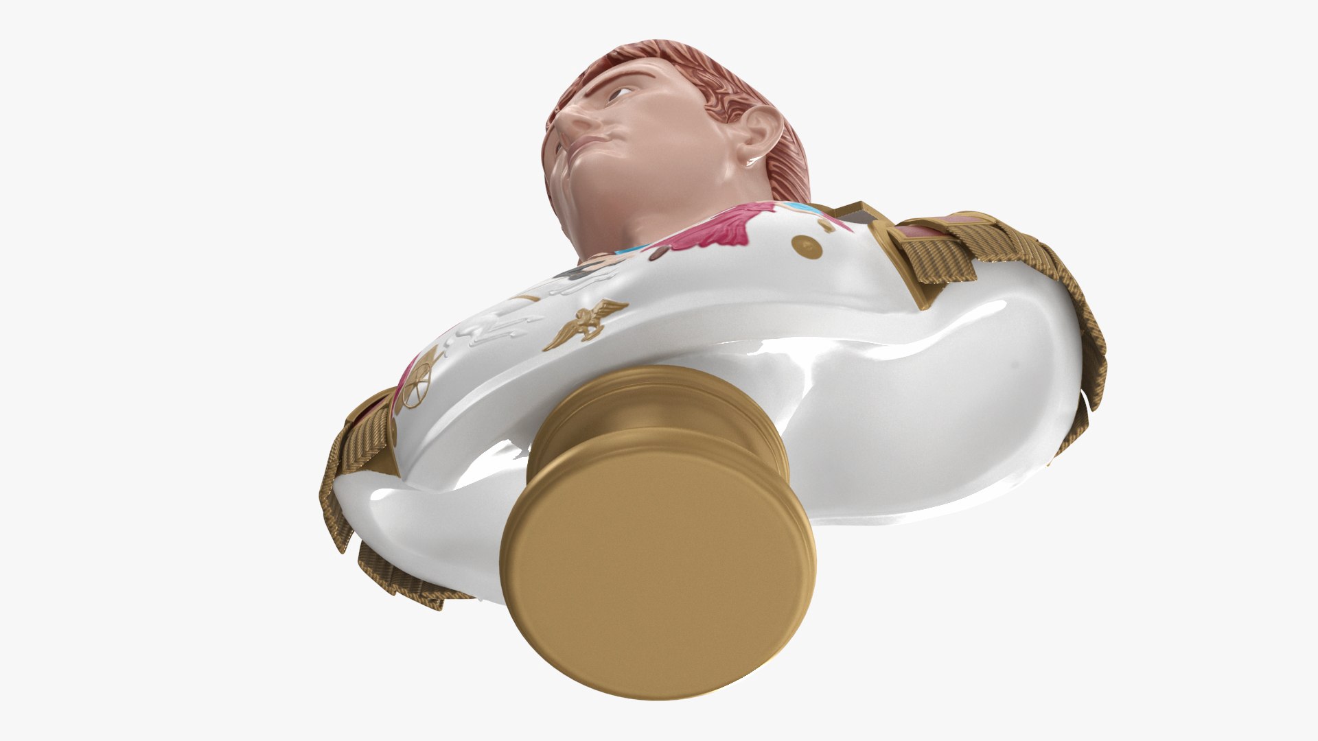 3D Model Roman Emperor Augustus Stylized Bust - TurboSquid 2086157