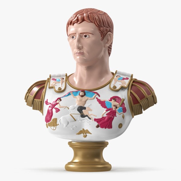 Roman Emperor Augustus Stylized Bust 3D 모델 - TurboSquid 2086157