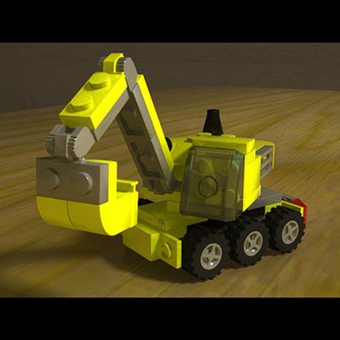Free Lego Mini Construction Pack 3d Model