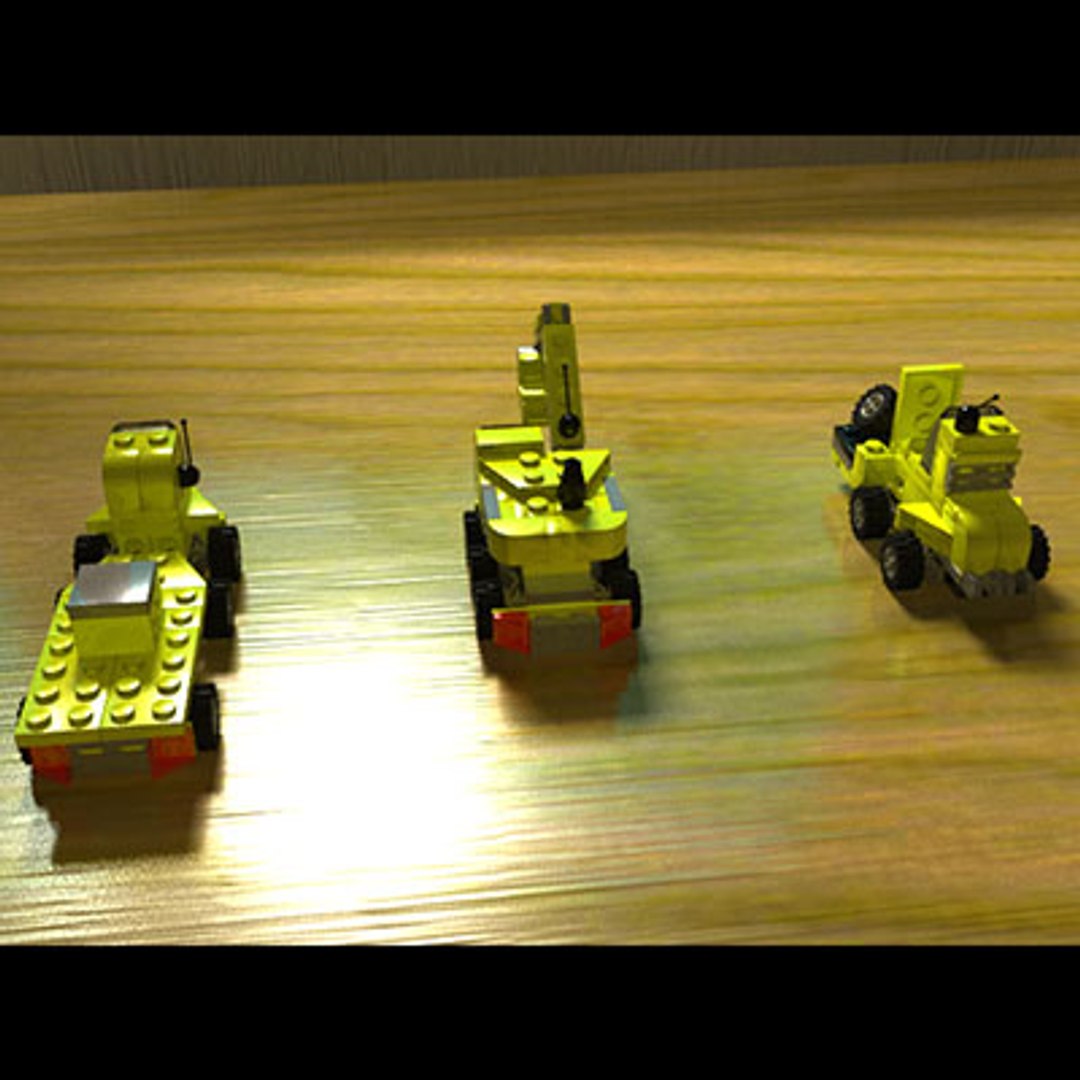 free lego mini construction pack 3d model